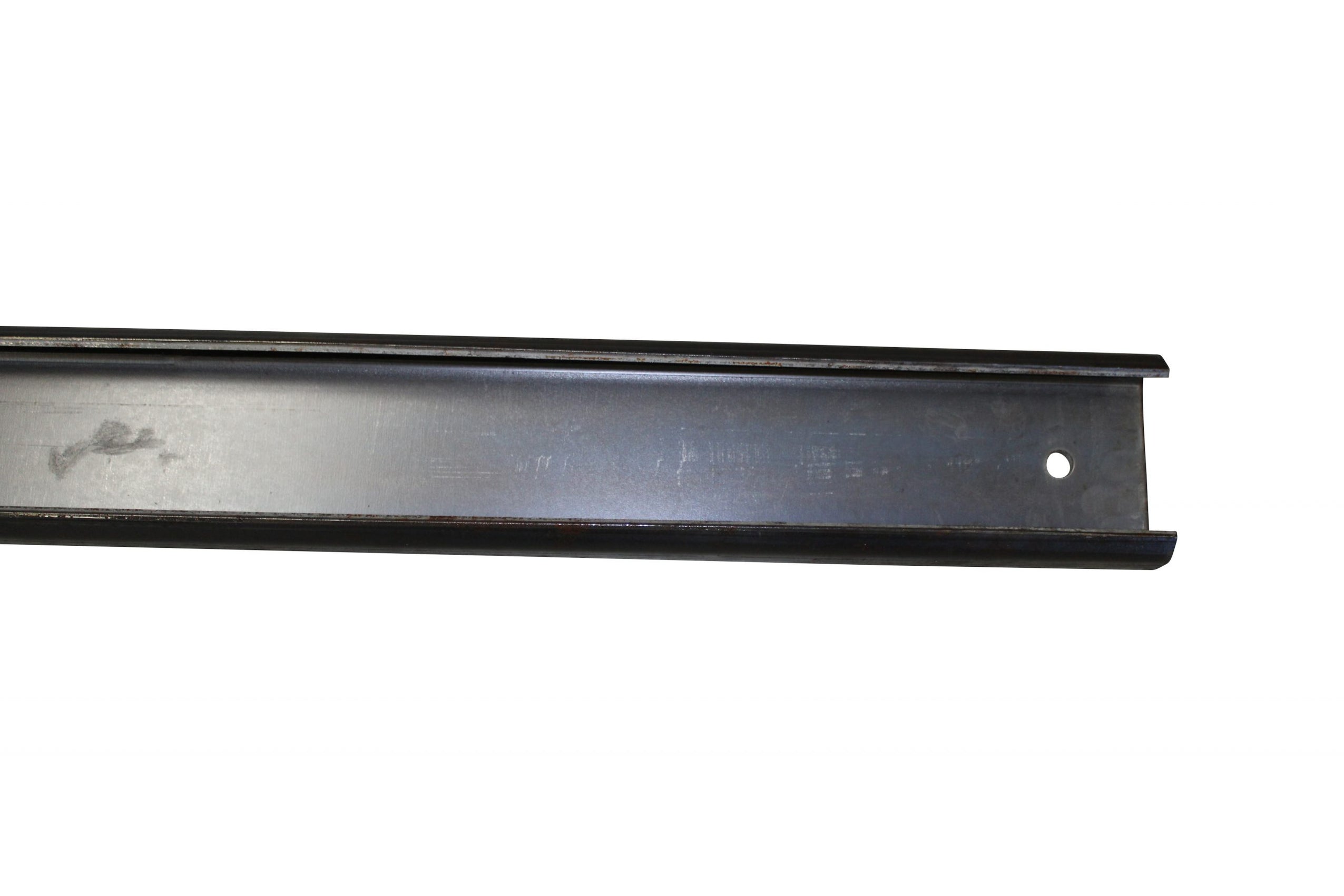 6' Sliding Steel Winch Track — Tarps & Tie-Downs