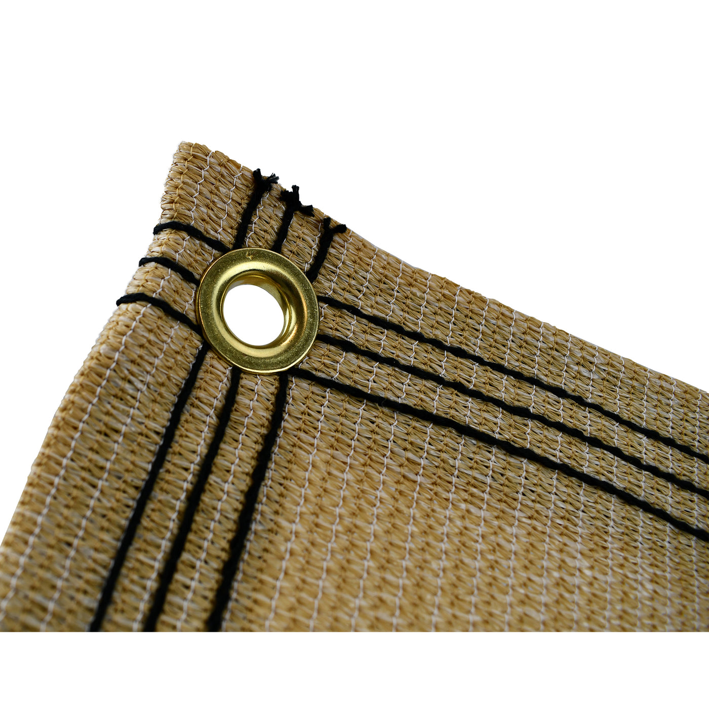 Desert Sand Mesh Tarp - 95% Shade — Tarps & Tie-Downs