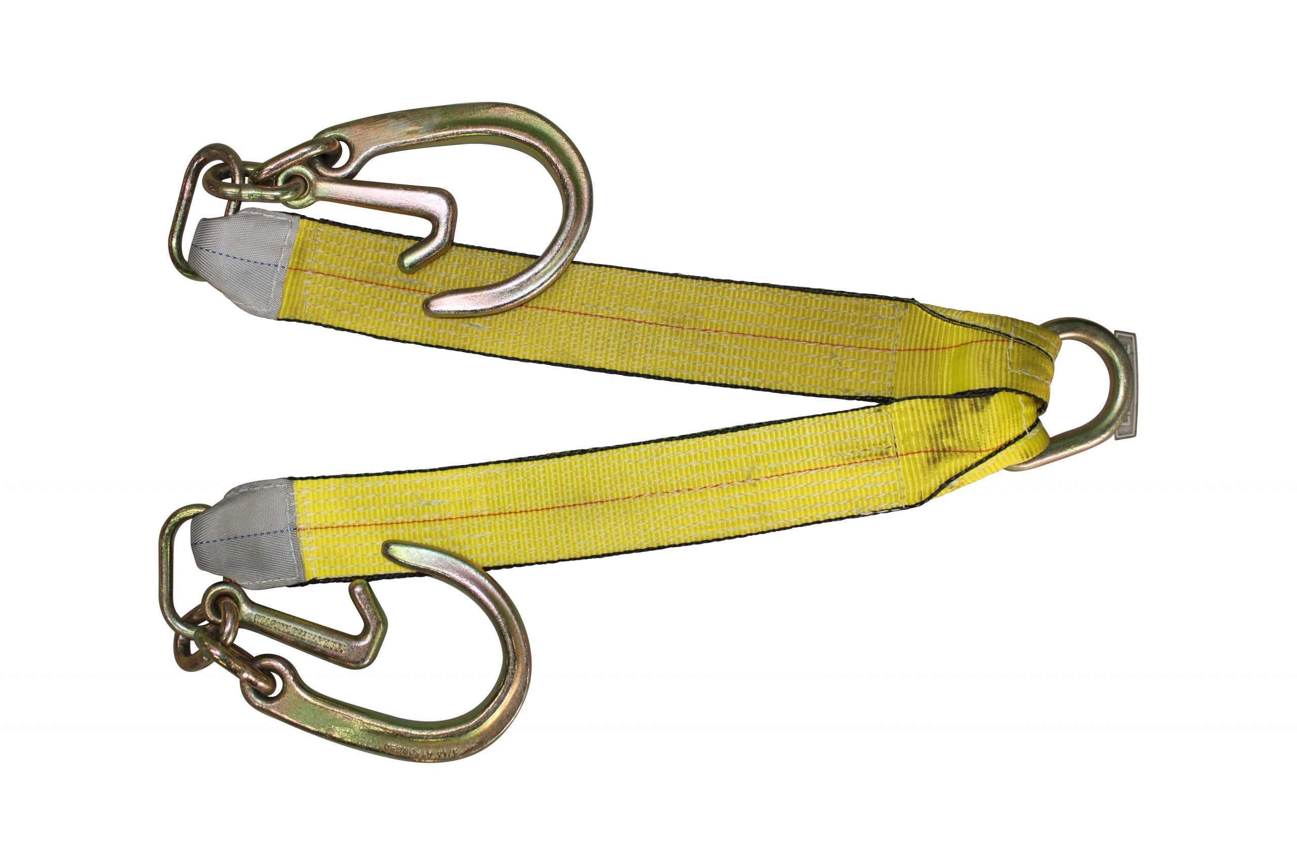 V Strap with Mini J & 8'' Hooks – Tarps & Tie-Downs