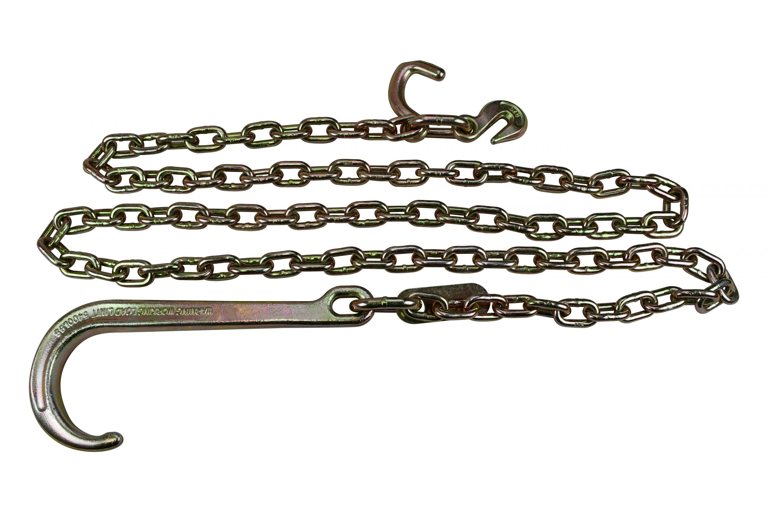 10' Chain with 15'' J & Mini J Hooks – Tarps & Tie-Downs