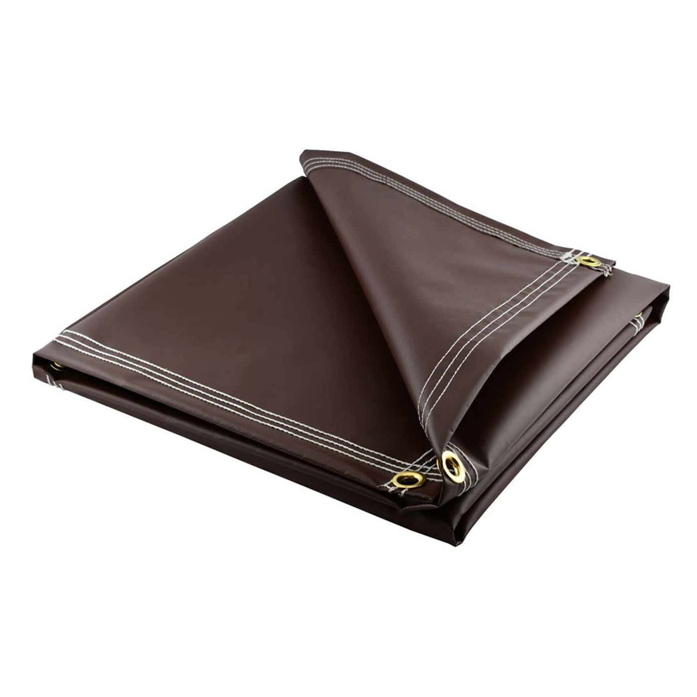 Heavy Duty Brown Vinyl Tarps - 18 oz — Tarps & Tie-Downs