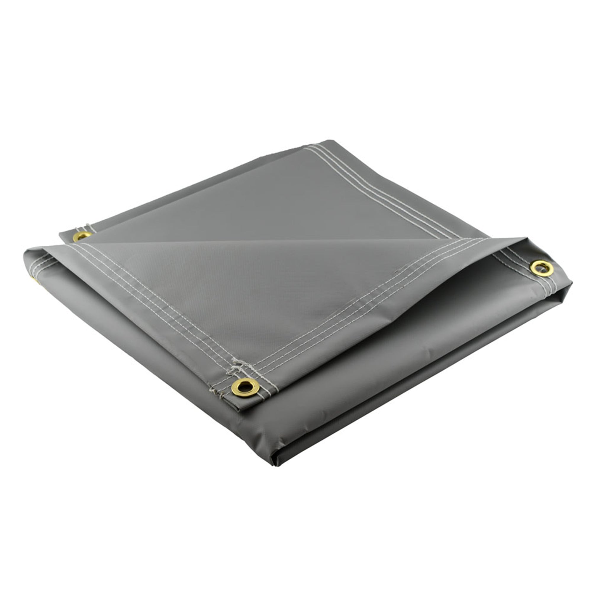 Heavy Duty Gray Vinyl Tarps - 18 oz — Tarps & Tie-Downs